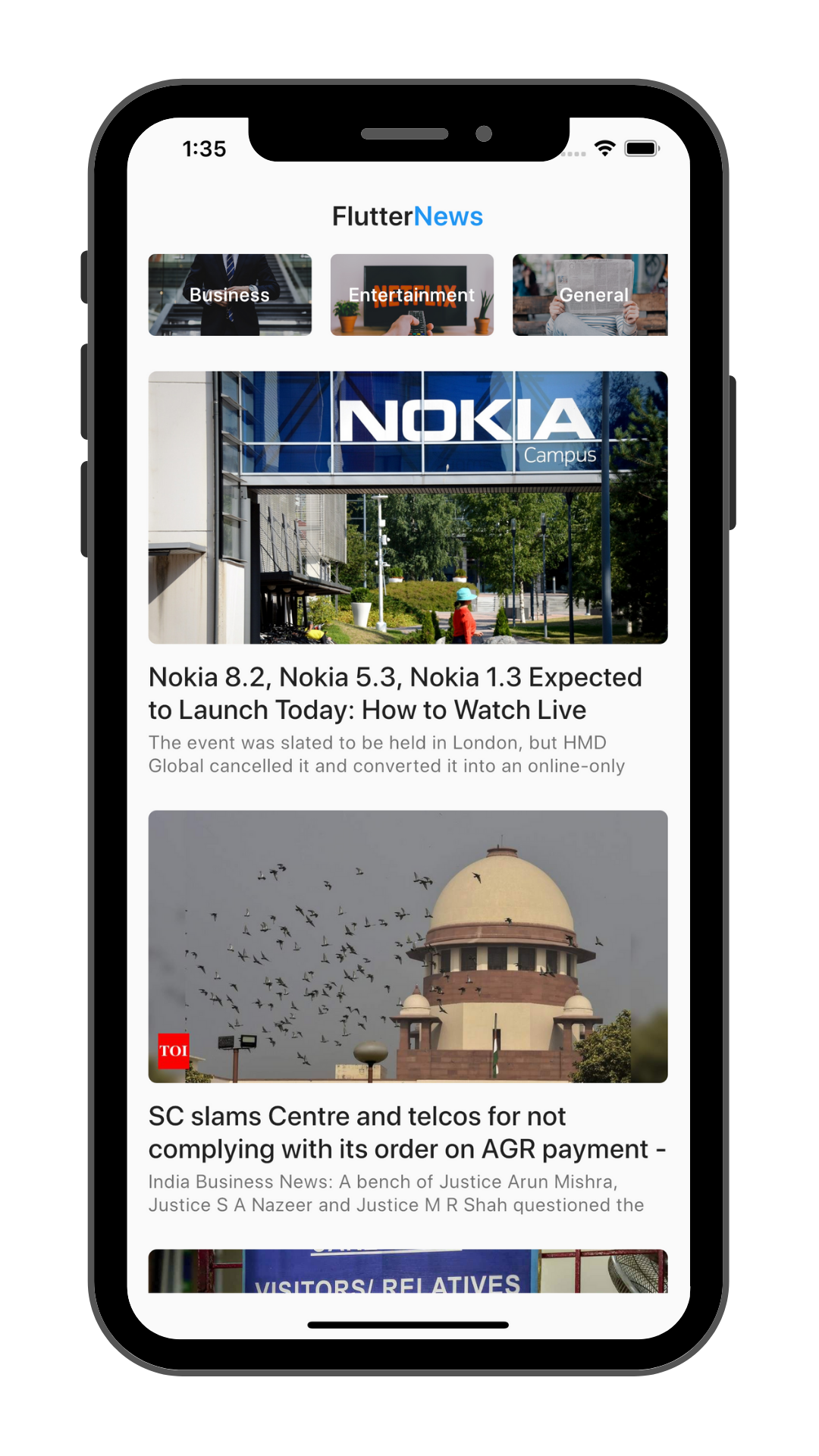 Open-Source News App built with Flutter Open-Source News App built with Flutter